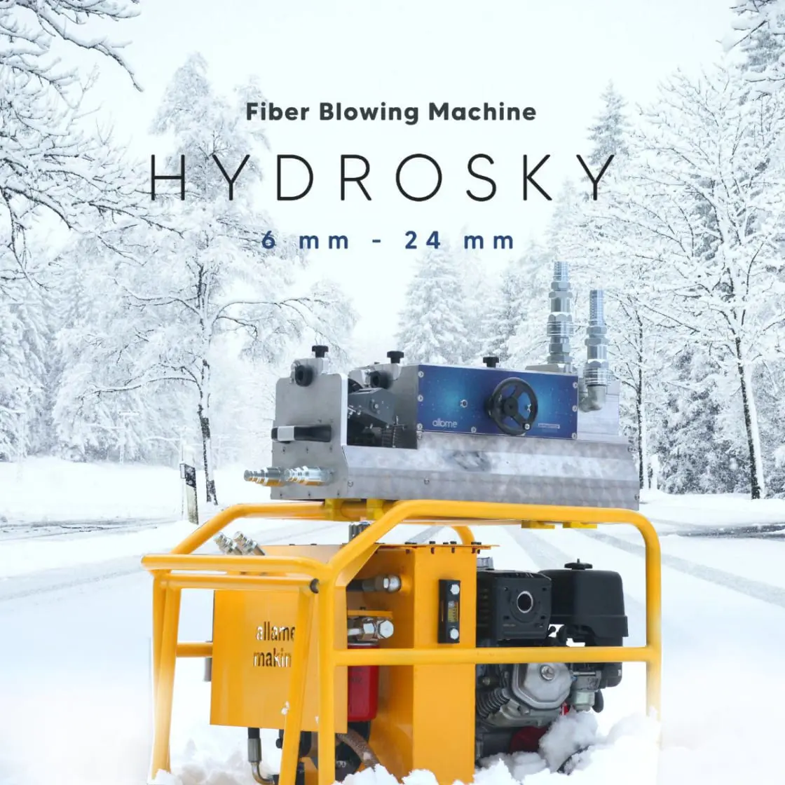 HydroSky Fiber Optic Cable Blowing Machine | My Business