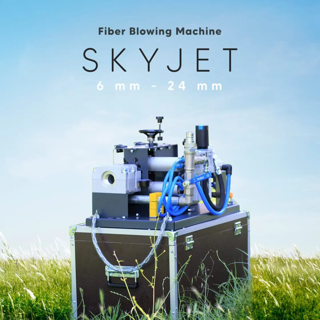 SkyJet Fiber Optic Cable Blowing Machine | My Business
